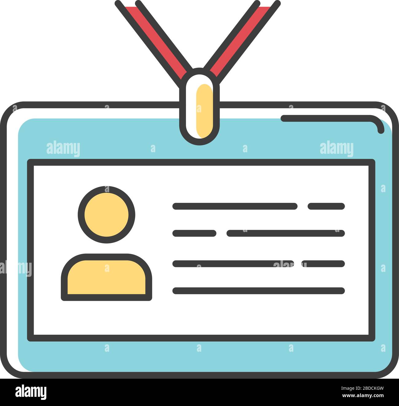 Business credentials pass Stock Vector Images - Alamy