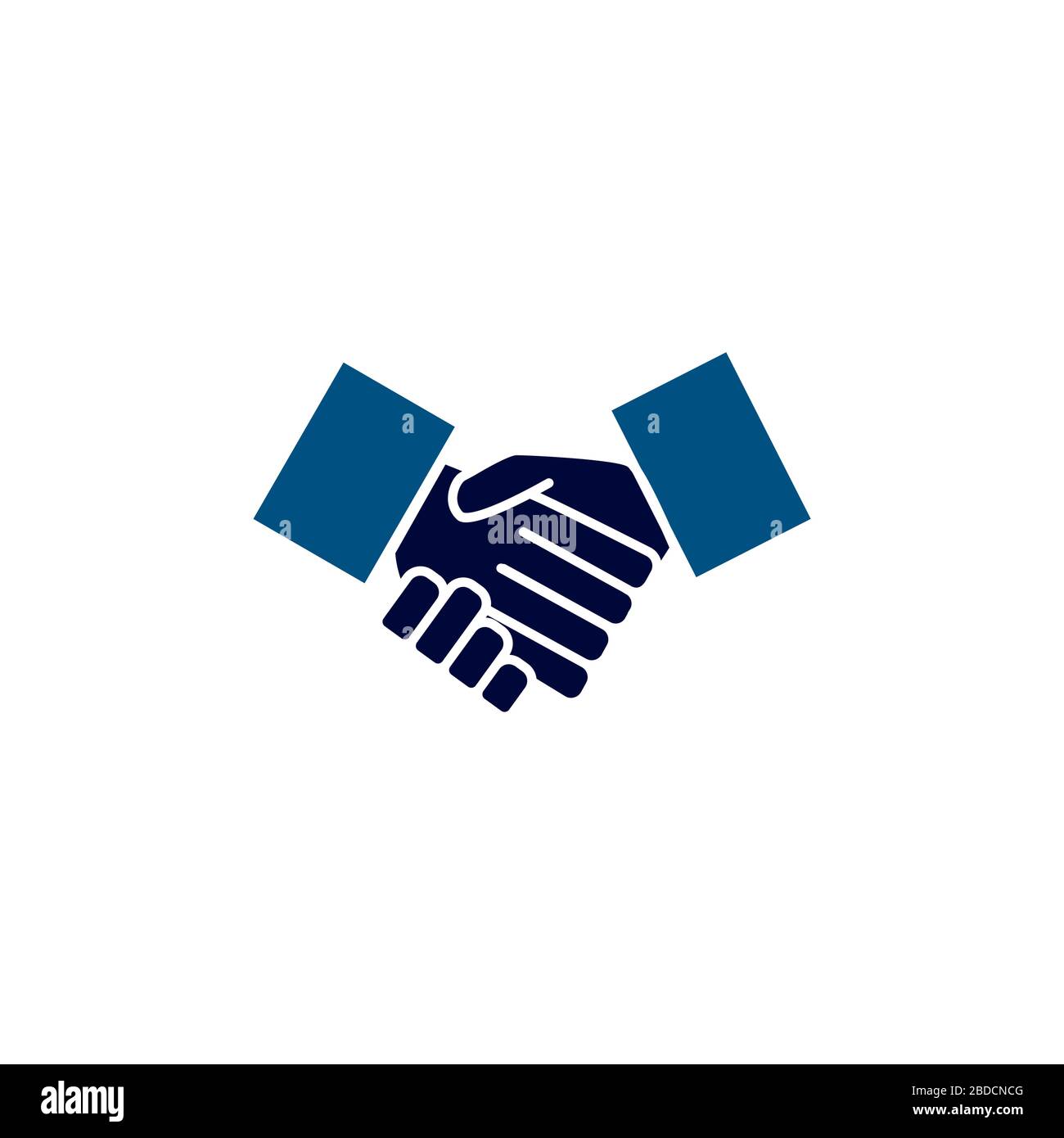 shake hands graphic design template vector isolated Stock Vector Image ...