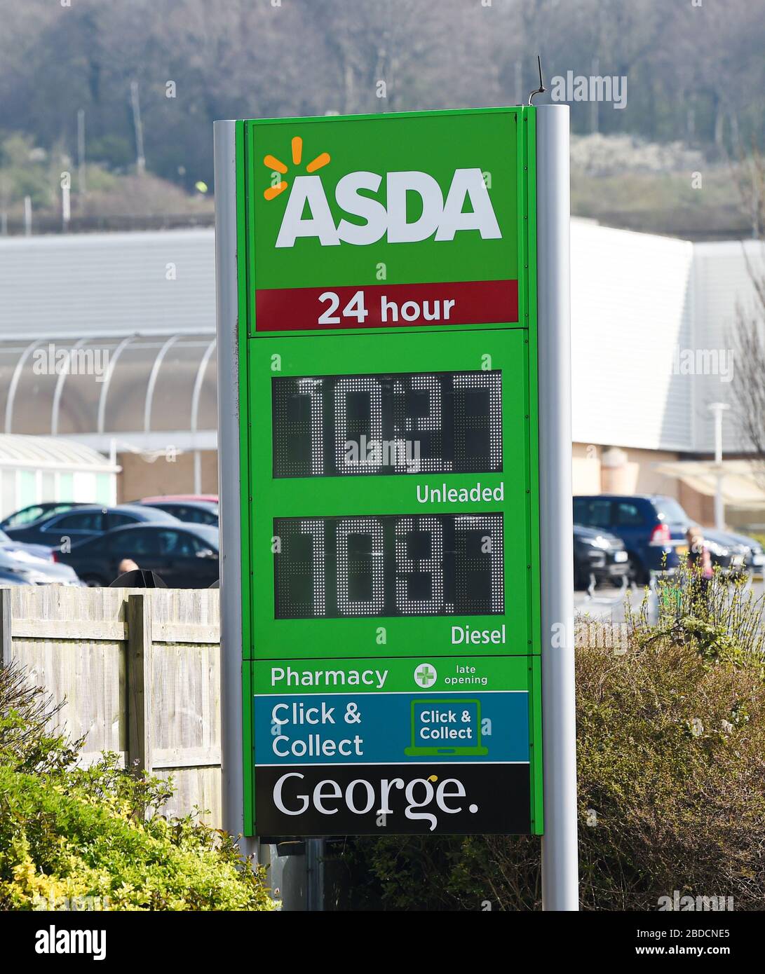 Asda garage hi-res stock photography and images - Alamy
