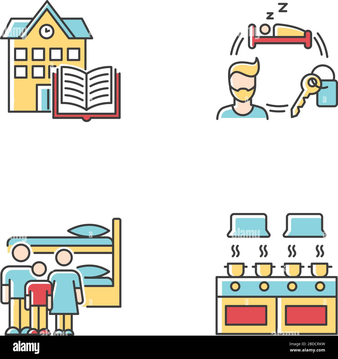 Communal family Stock Vector Images - Alamy