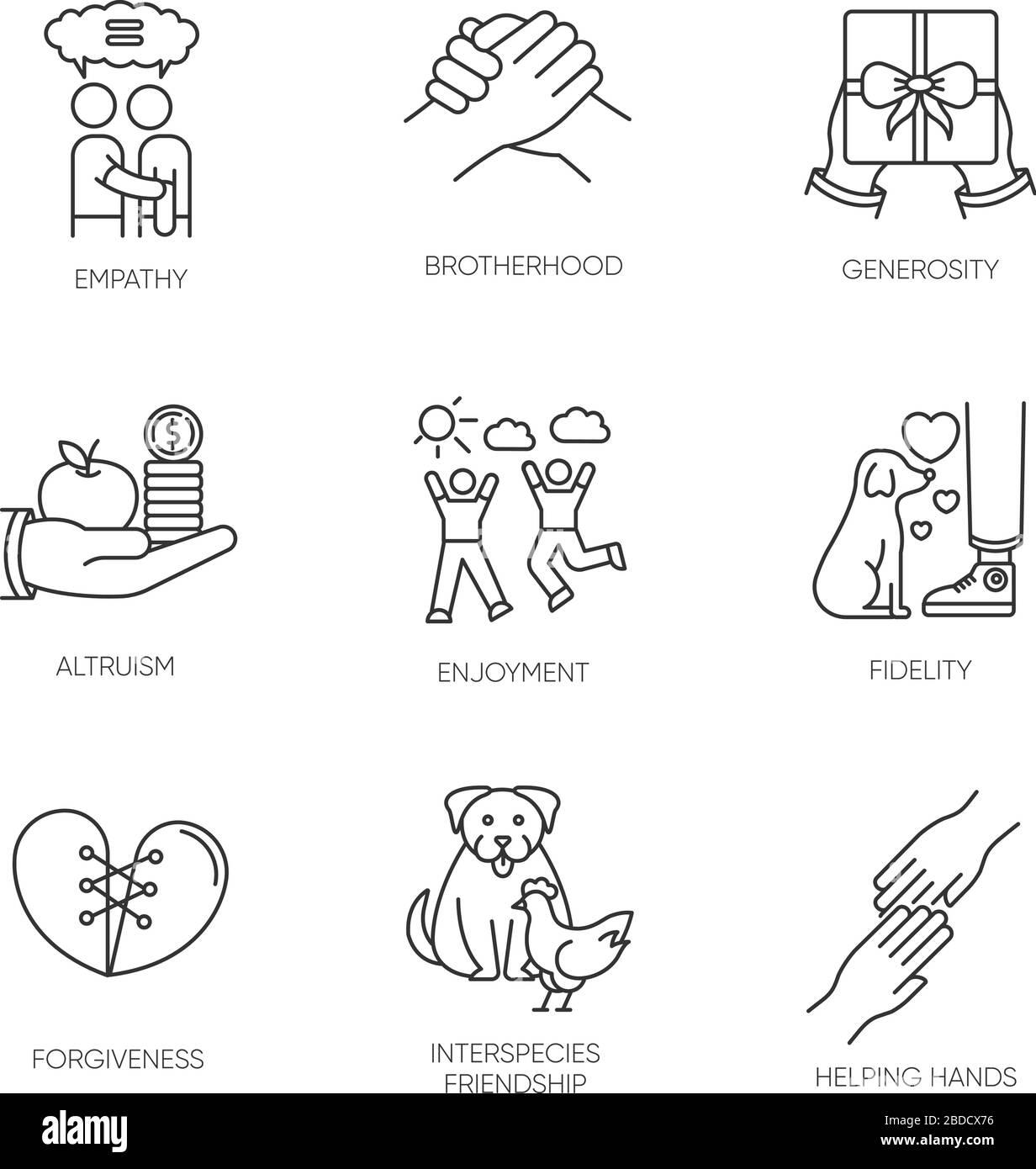 Symbols of fidelity Stock Vector Images - Alamy