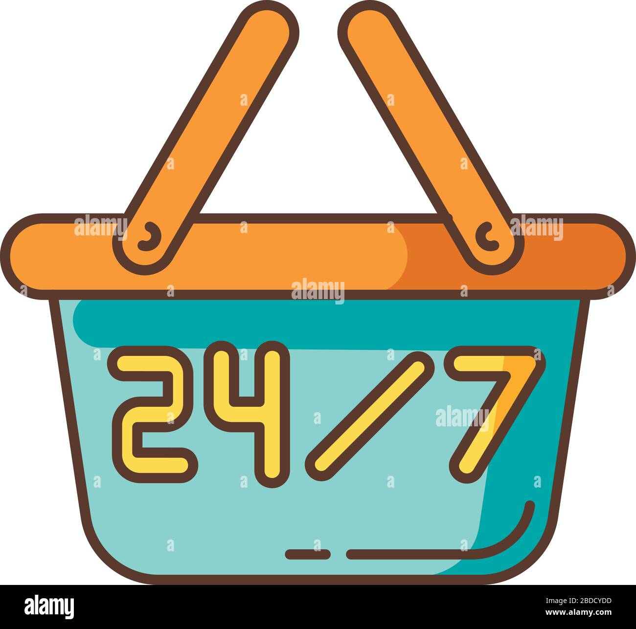 24 hour convenience store Cut Out Stock Images & Pictures - Alamy