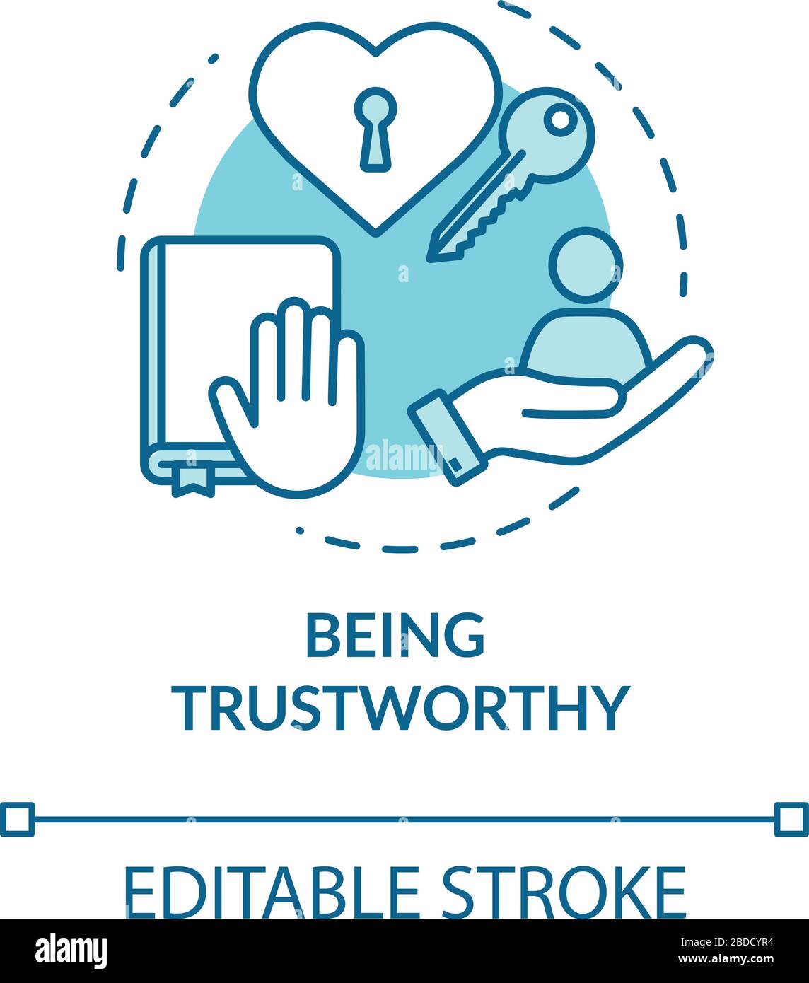 Listen to the truth Stock Vector Images - Alamy