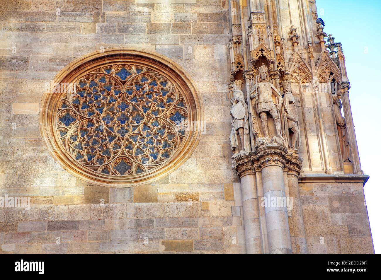architecture details of St Stephan cathedral in Vienna Stock Photo - Alamy