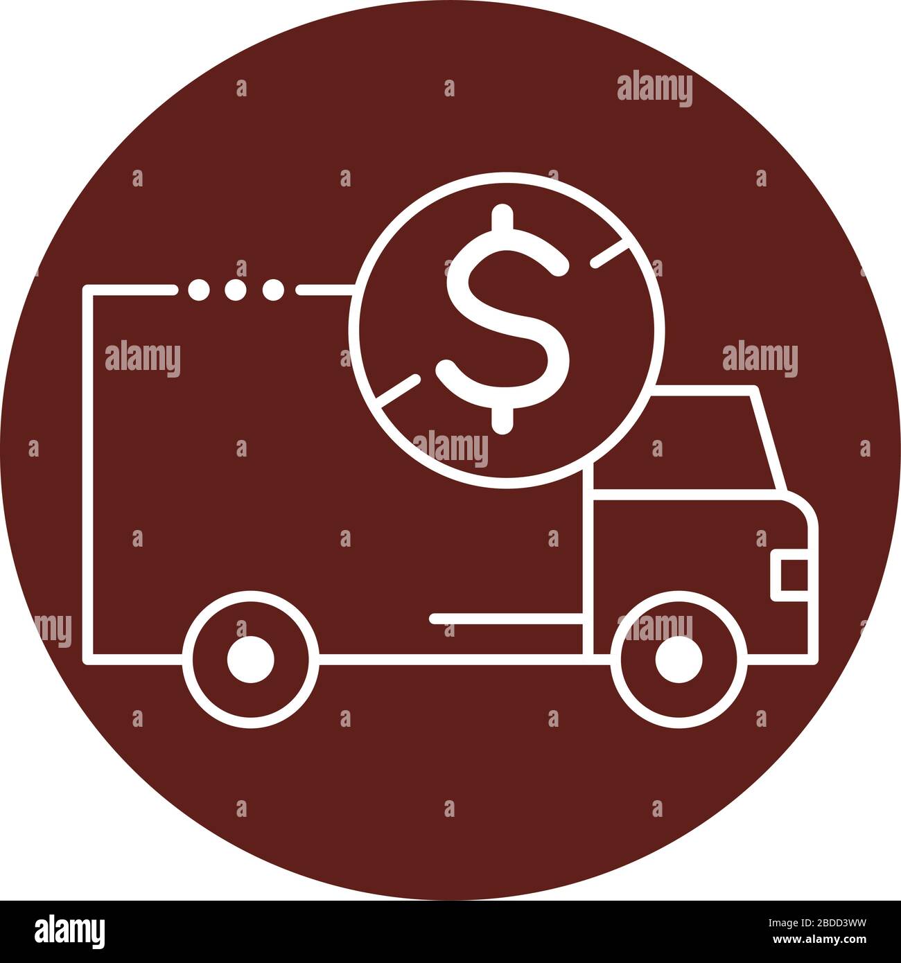 Dollar van Stock Vector Images - Alamy