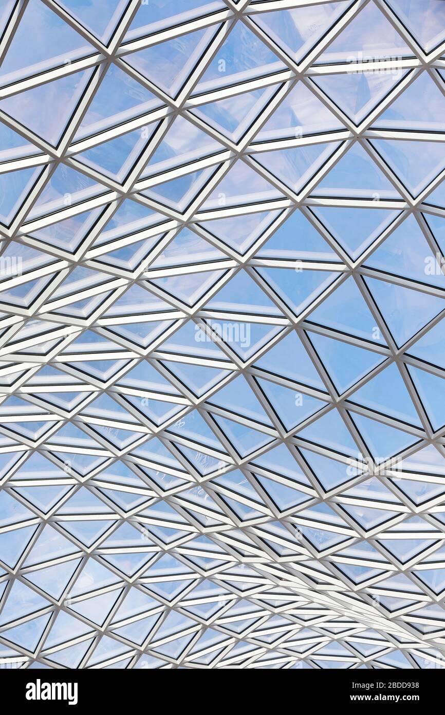 Glass triangular structure hi-res stock photography and images - Alamy