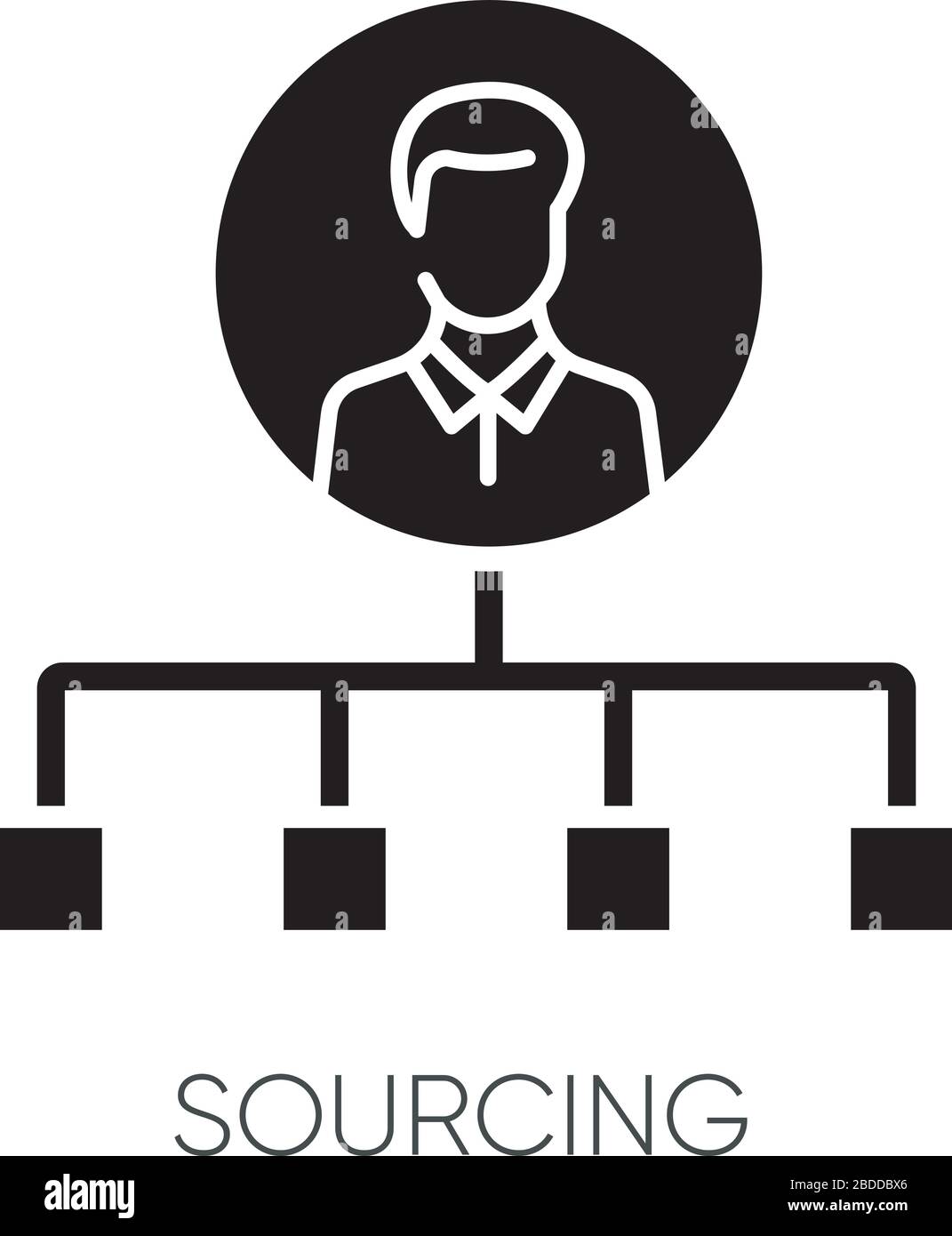 Sourcing black glyph icon. Talent acquisition, recruitment strategy ... Sourcing black glyph icon. Talent acquisition, recruitment strategy ...