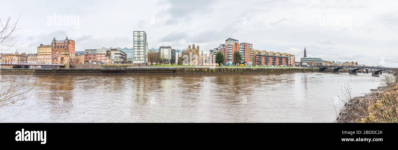 Broomielaw, North Bank of the River Clyde, Glasgow Stock Photo - Alamy
