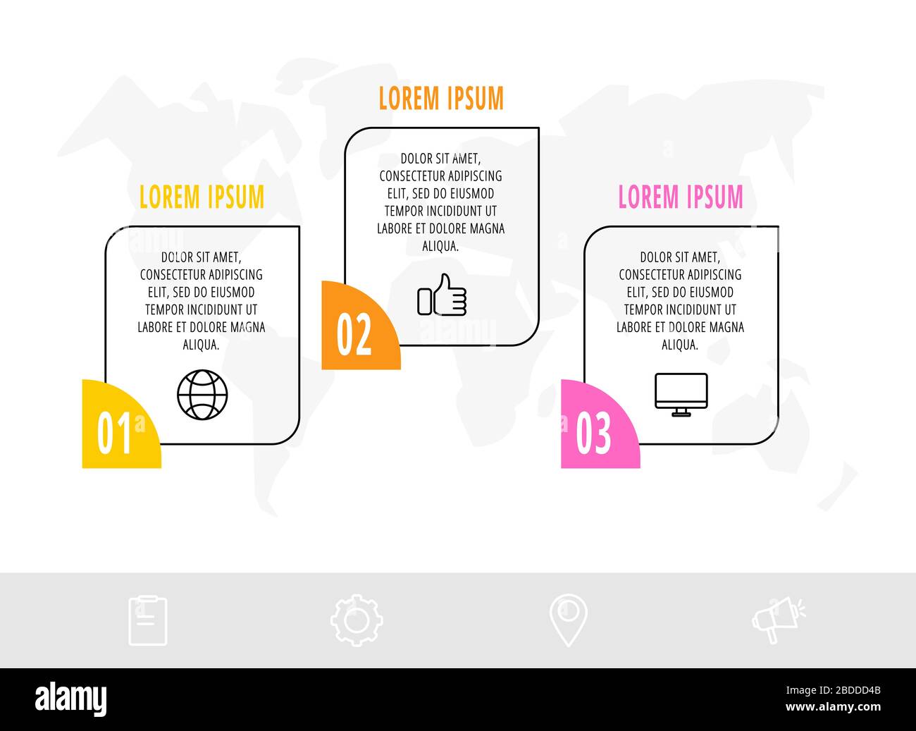 Timeline creative design linear infographics template. Business vector ...