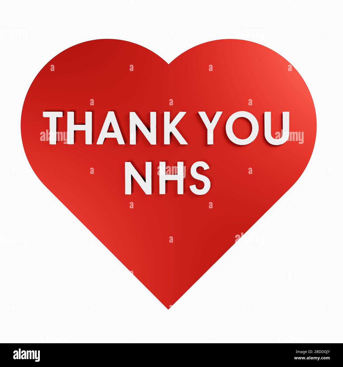 Nhs heart logo hi-res stock photography and images - Alamy