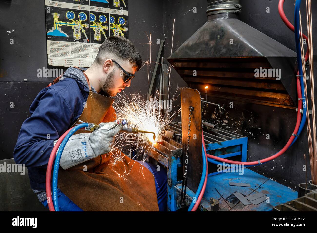 Welding apprentice hi-res stock photography and images - Alamy