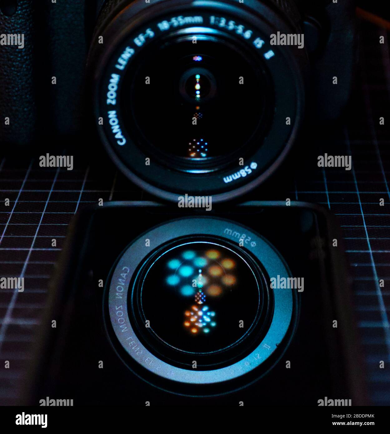 Camera lens reflection hi-res stock photography and images - Alamy