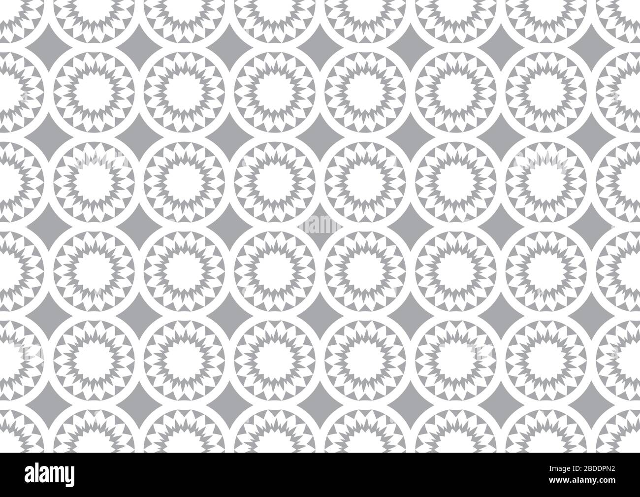 Grey and white circle repeated pattern. Vector design of wallpaper in ...