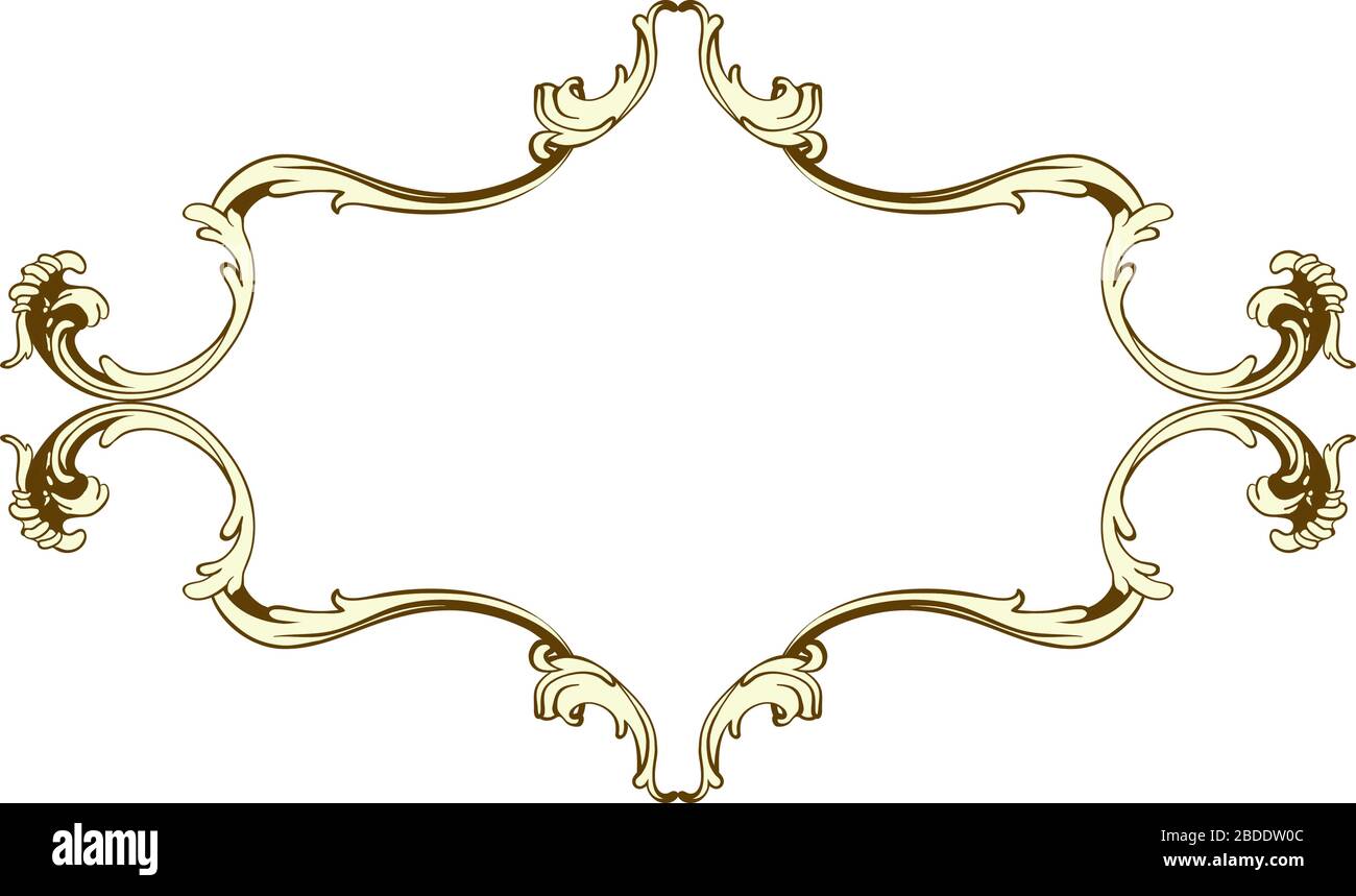 Rococo Frame Design