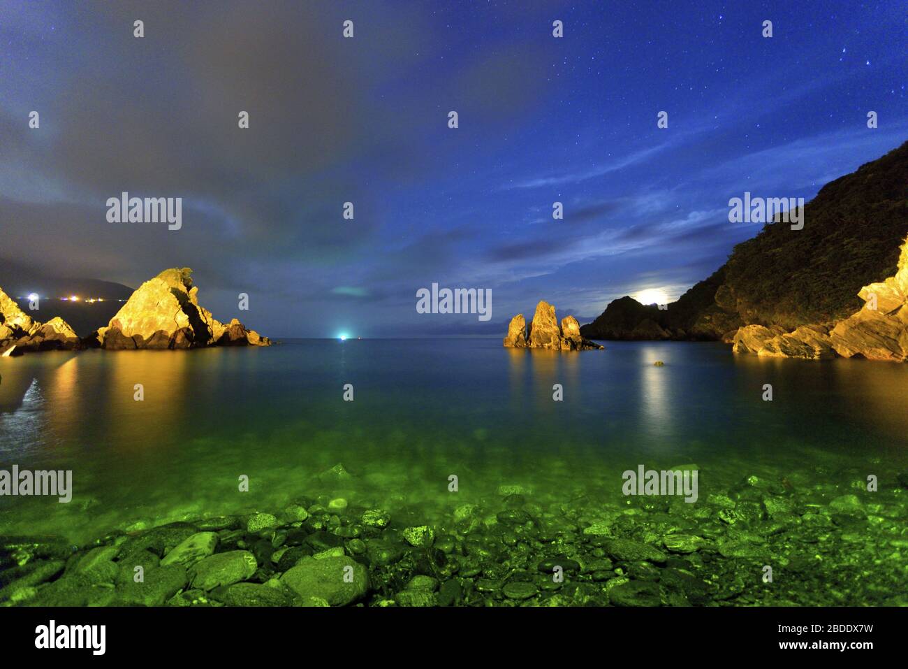 Fenniaolin Fish Harbor Taiwan Stock Photo - Alamy