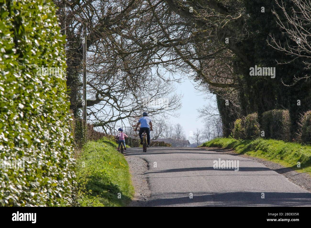 Cycling spring northern ireland hi-res stock photography and images - Alamy
