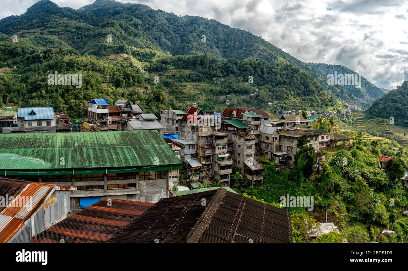 Rice Terraces of Banaue, Philippines Stock Photo - Alamy