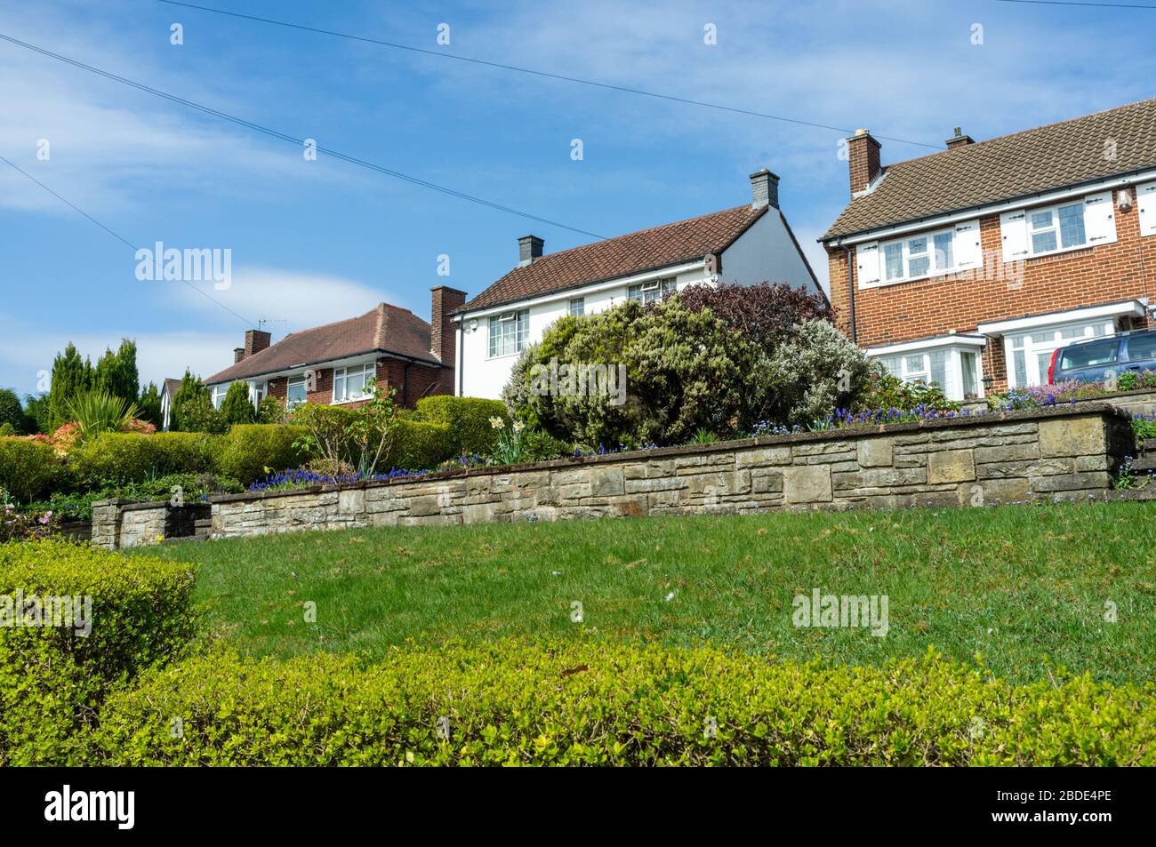 Nice residential houses in Halesowen, West Midlands, UK Stock Photo - Alamy
