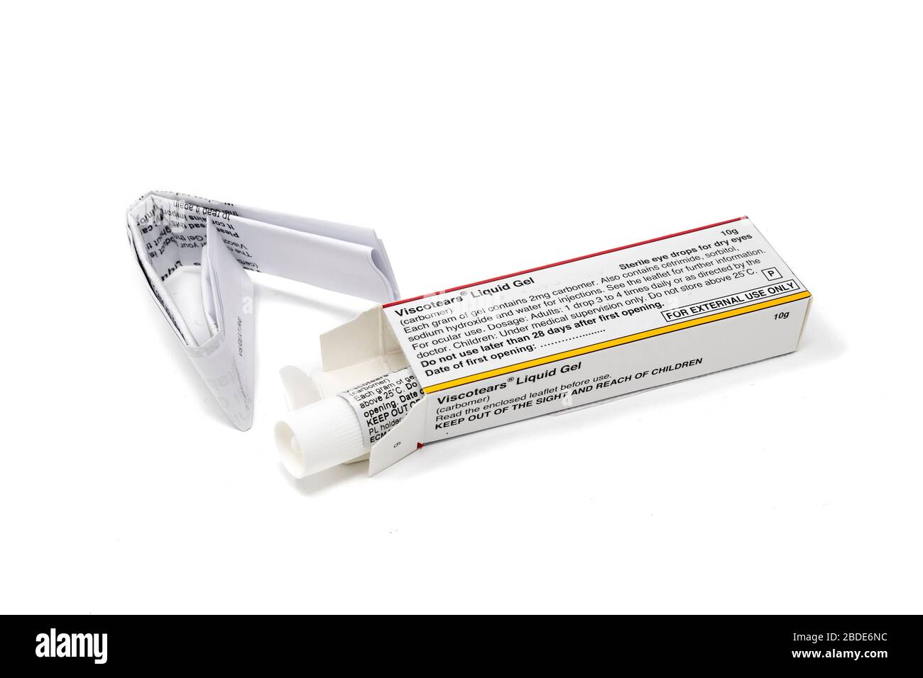 Viscotears branded liquid gel carbomer medication for treatment of dry ...