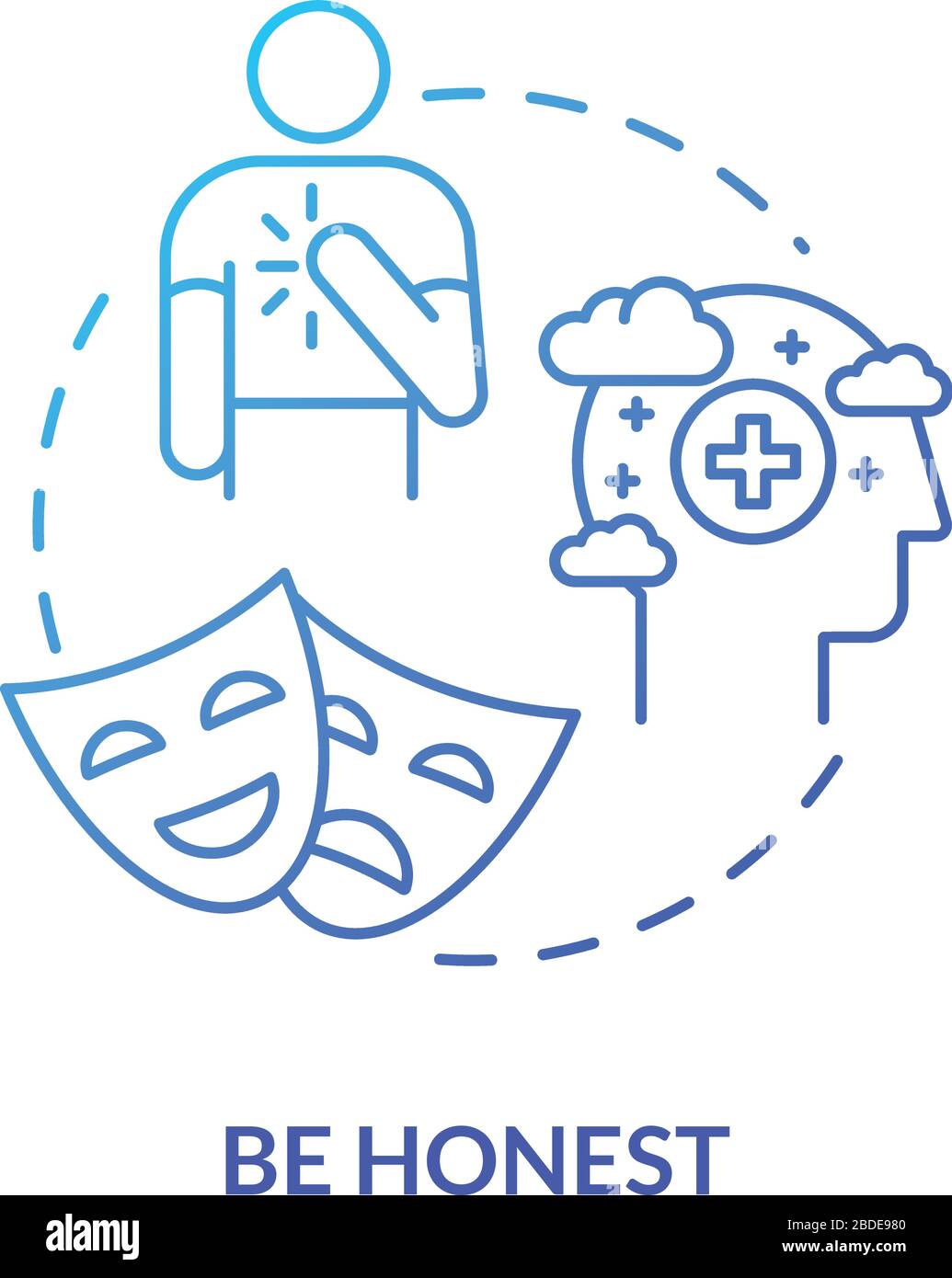 Telling truth Stock Vector Images - Alamy