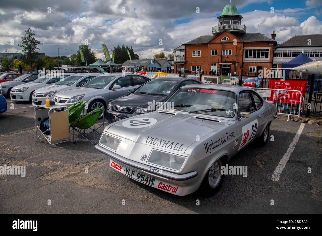 Vauxhall Chevette droop snoot at Brooklands Motorsport Day Stock Photo ...