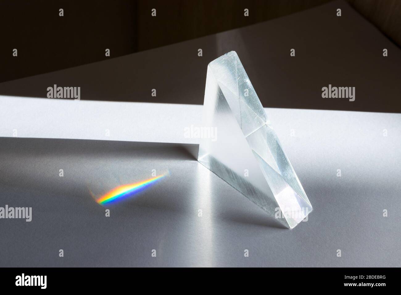 Light refraction triangle hi-res stock photography and images - Alamy