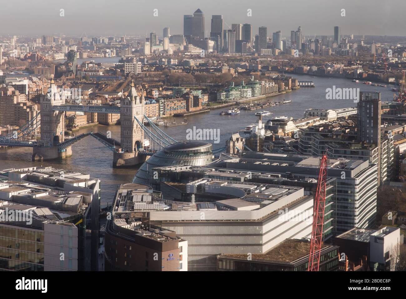 Birds eye view of shard hi-res stock photography and images - Alamy
