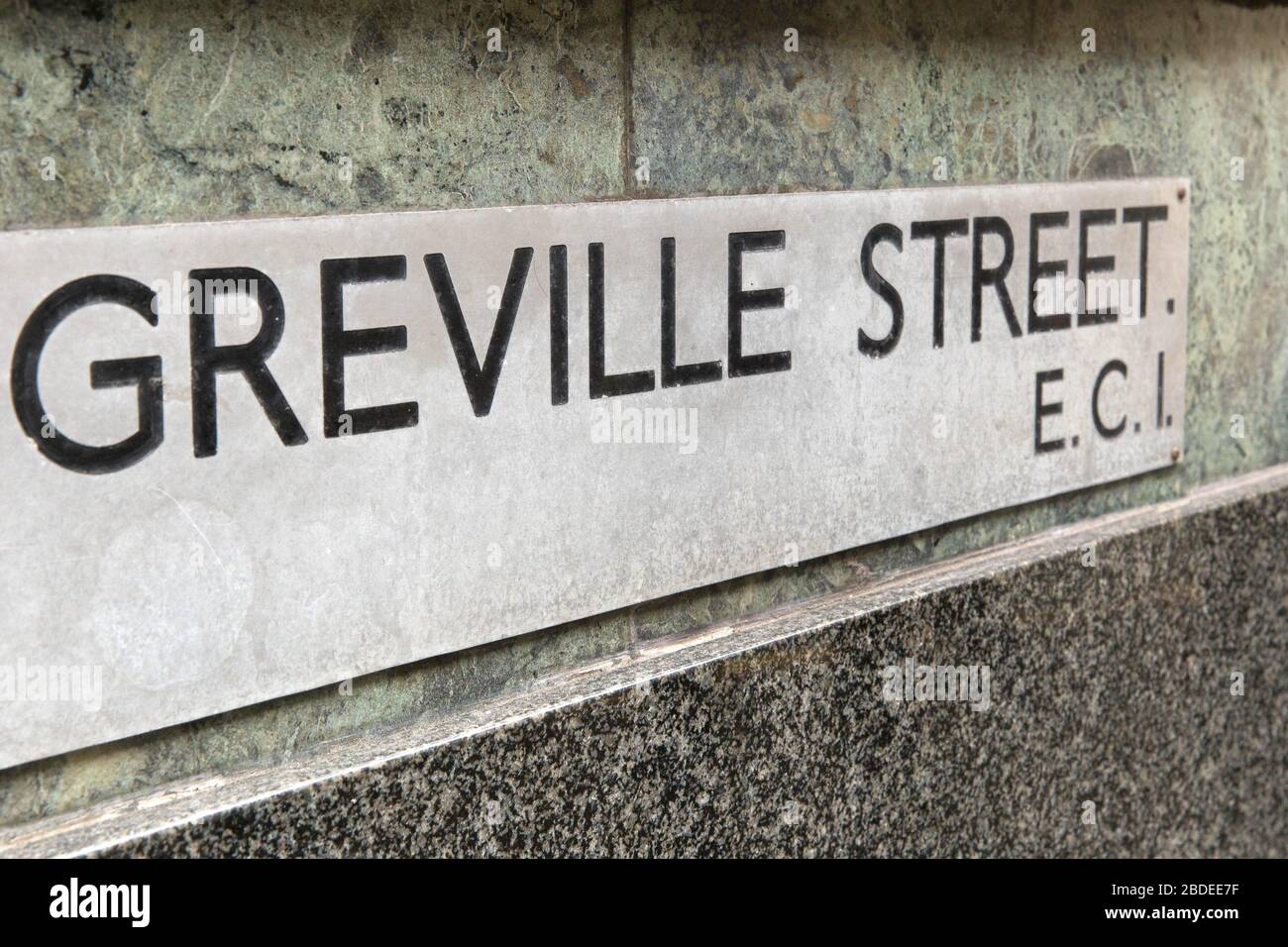 Greville Street EC1 Hatton Garden London Stock Photo - Alamy