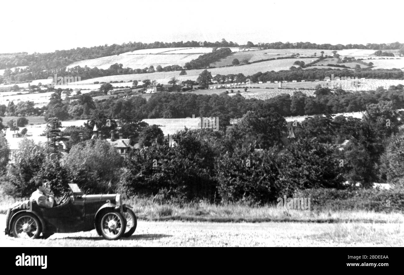 Epping, view from Upshire c1955 Stock Photo - Alamy