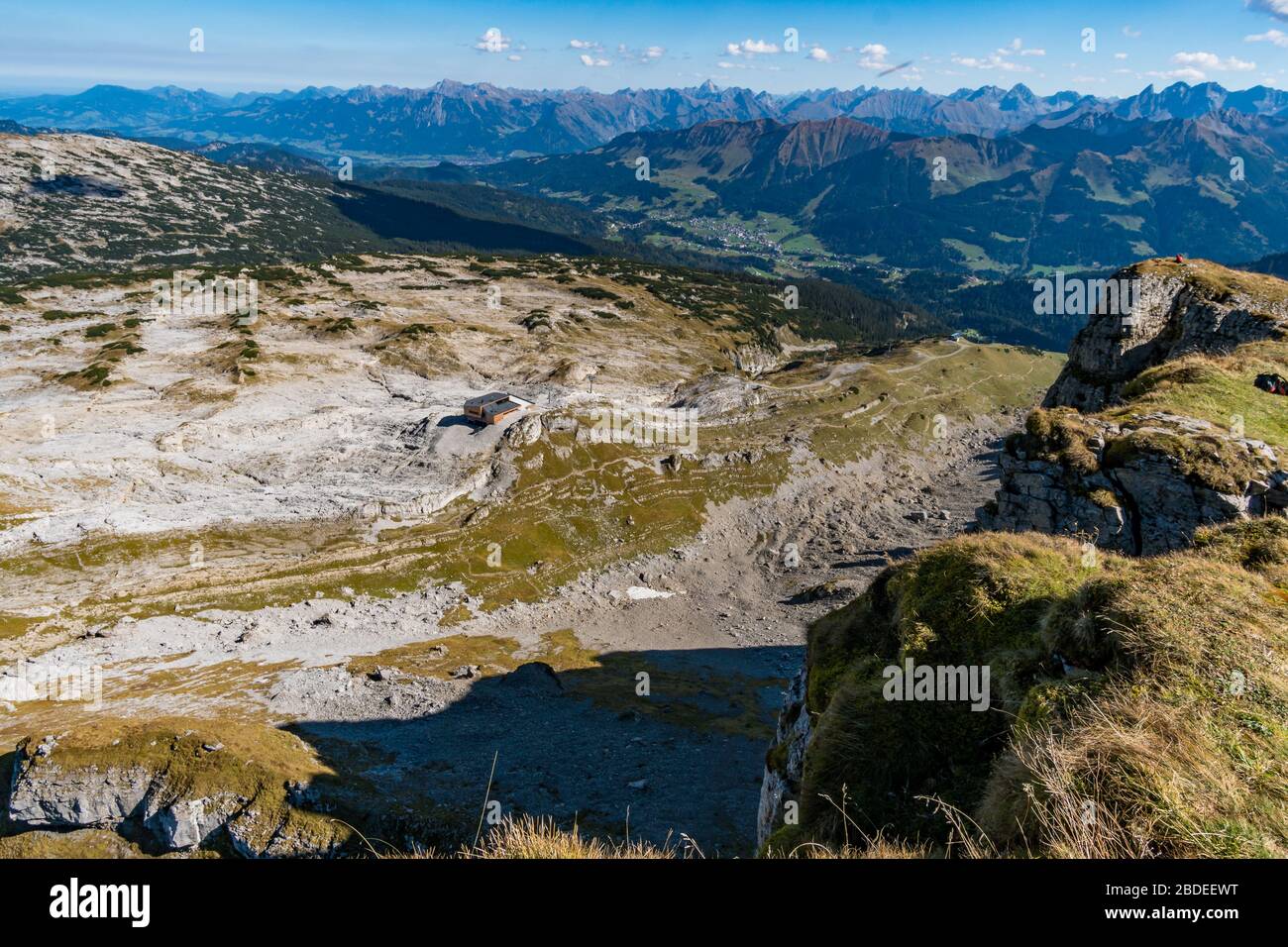 Fantastic hike on the Hohe Ifen in the Kleinwalsertal in the Allgau ...