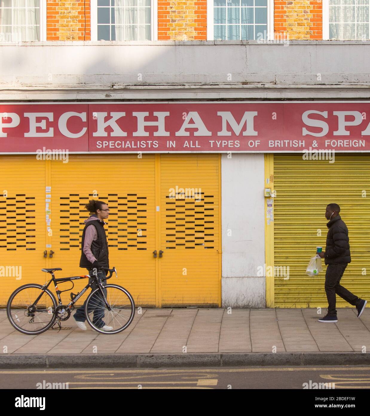Peckham street scene Stock Photo - Alamy