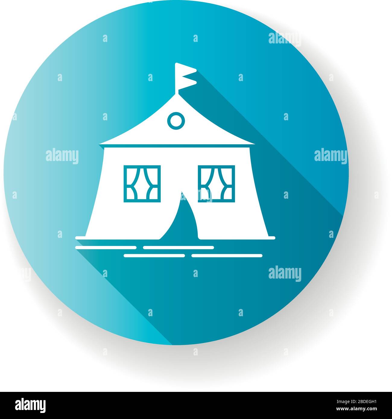 Nomadic desert camp Stock Vector Images - Alamy