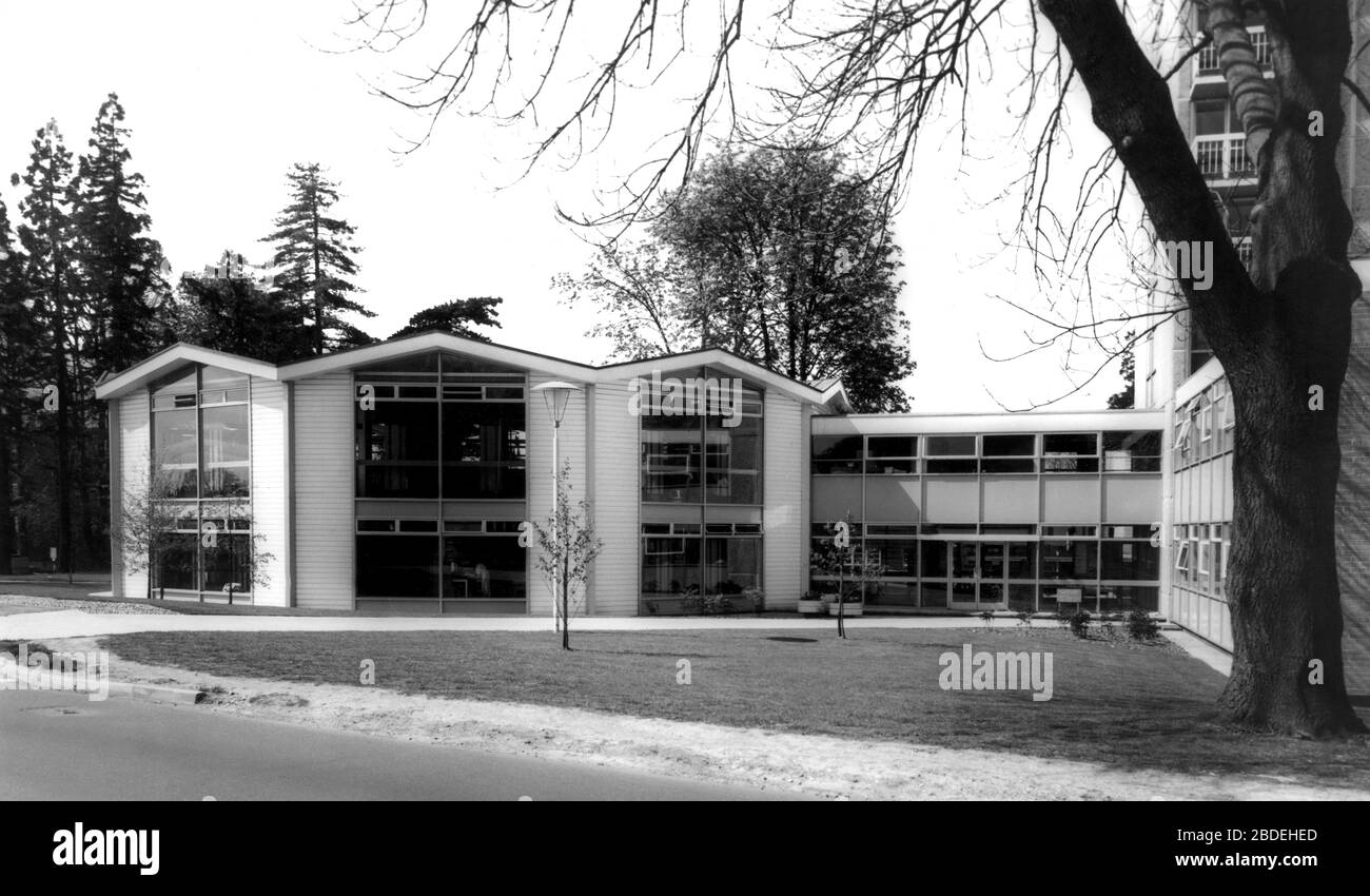 Maidstone, Kent County Library c1965 Stock Photo - Alamy