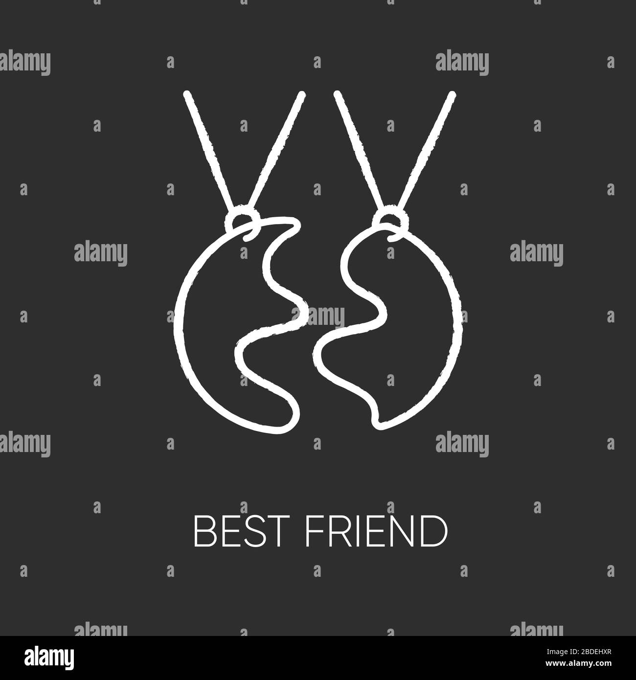 Charm necklace Black and White Stock Photos & Images - Alamy