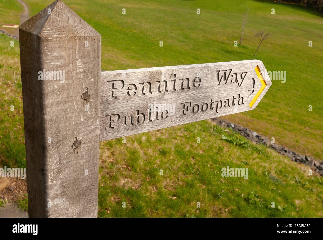 Pennine way route hi-res stock photography and images - Alamy