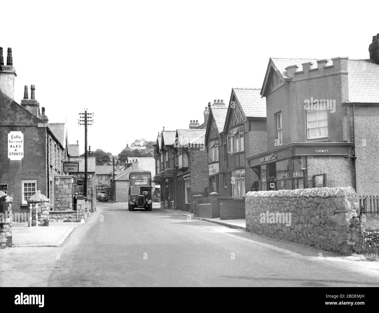 Dyserth, High Street c1965 Stock Photo - Alamy