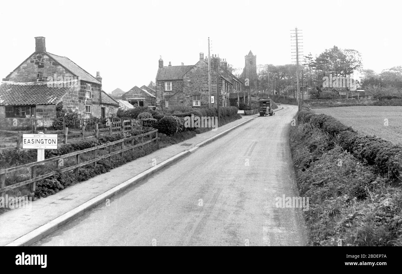 Easington, the Village c1955 Stock Photo - Alamy