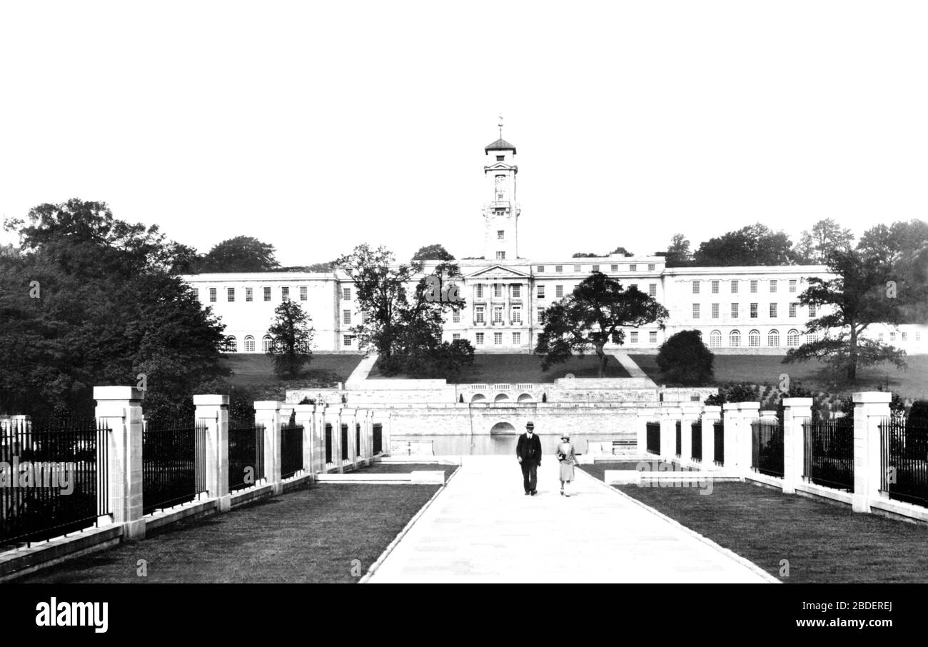 Nottingham, University, the Trent Building 1928 Stock Photo - Alamy