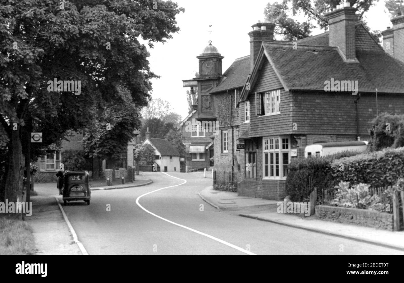 Abinger Hammer, the Village c1955 Stock Photo - Alamy