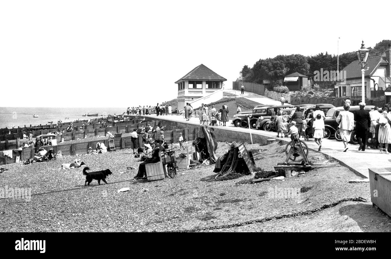 Tankerton, the Beach c1955 Stock Photo - Alamy