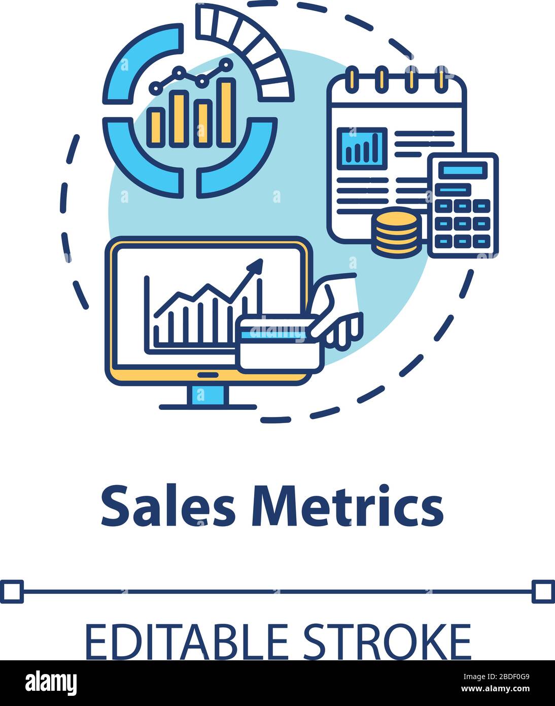 Business Metrics Icon