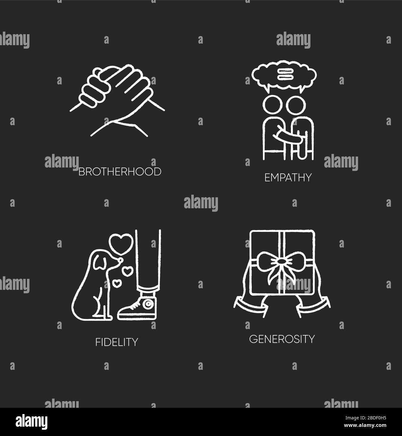 Social bonds Stock Vector Images - Alamy