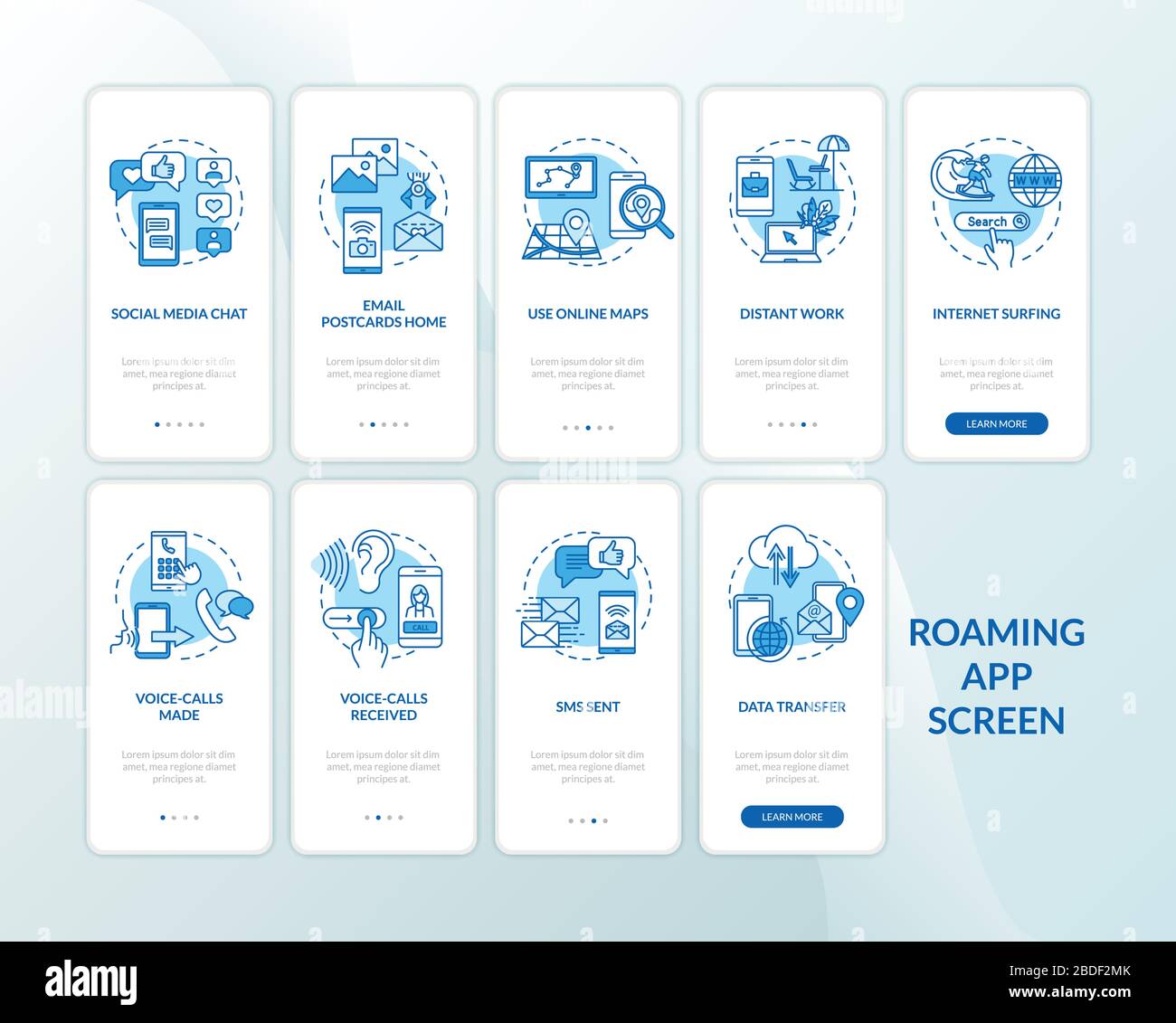 Application services communication cell Stock Vector Images - Alamy