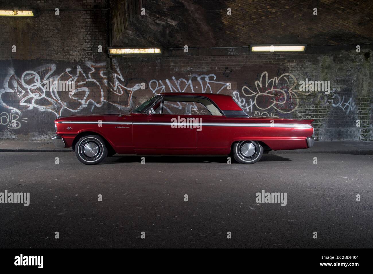 1963 Ford Fairlane coupe, classic American car Stock Photo - Alamy