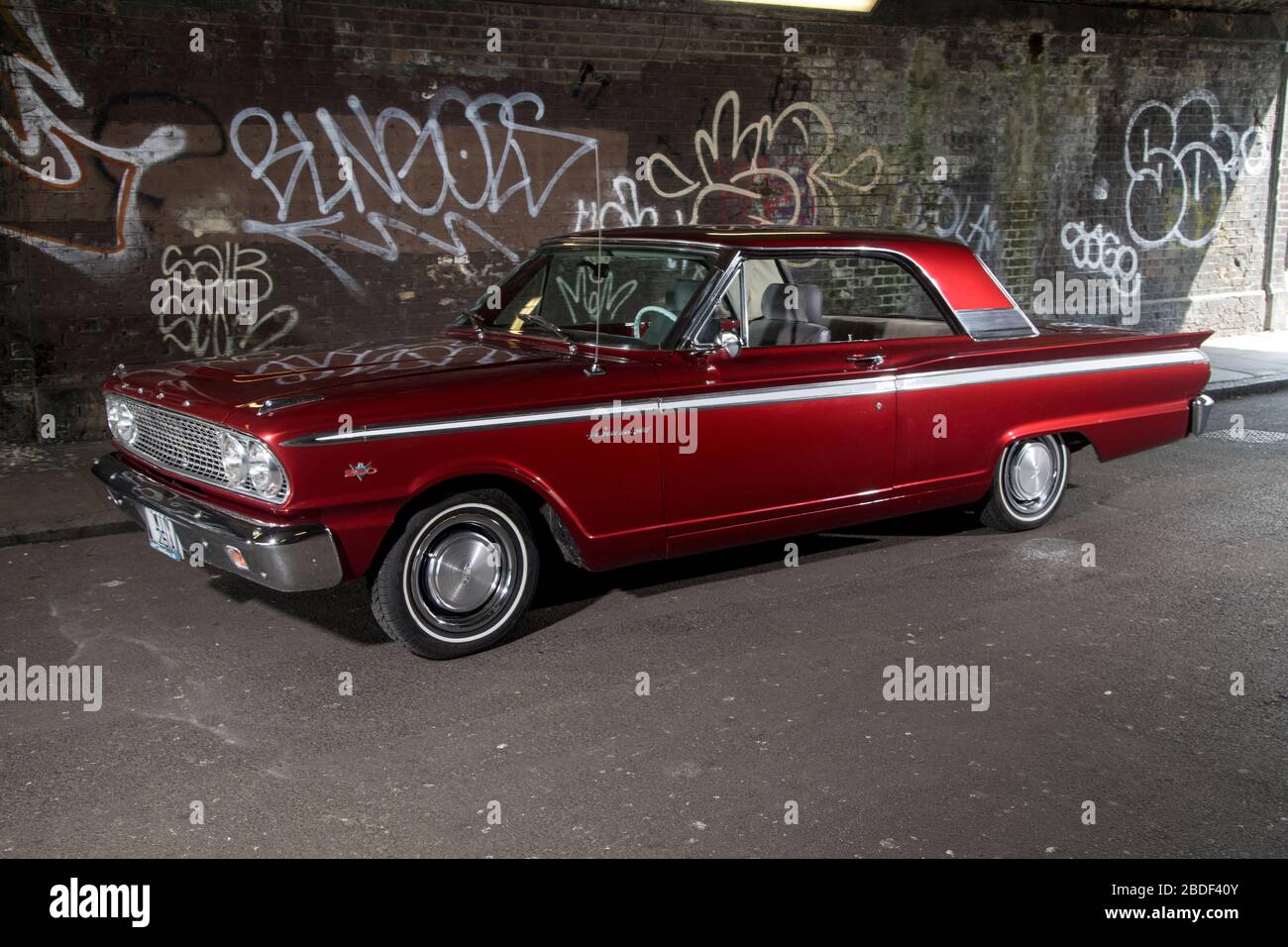 1963 Ford Fairlane coupe, classic American car Stock Photo - Alamy