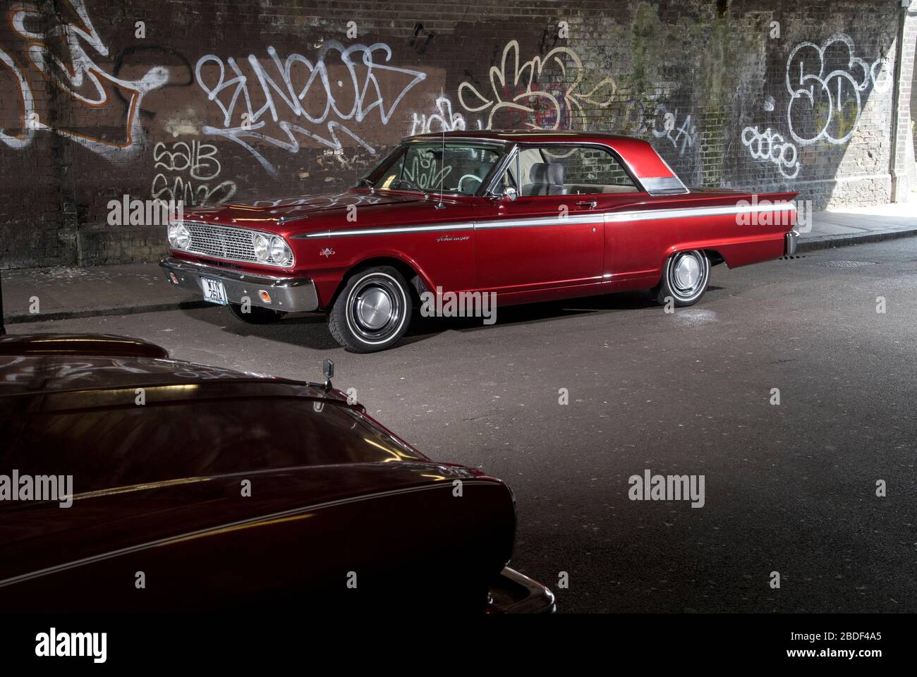 1963 Ford Fairlane coupe, classic American car Stock Photo - Alamy