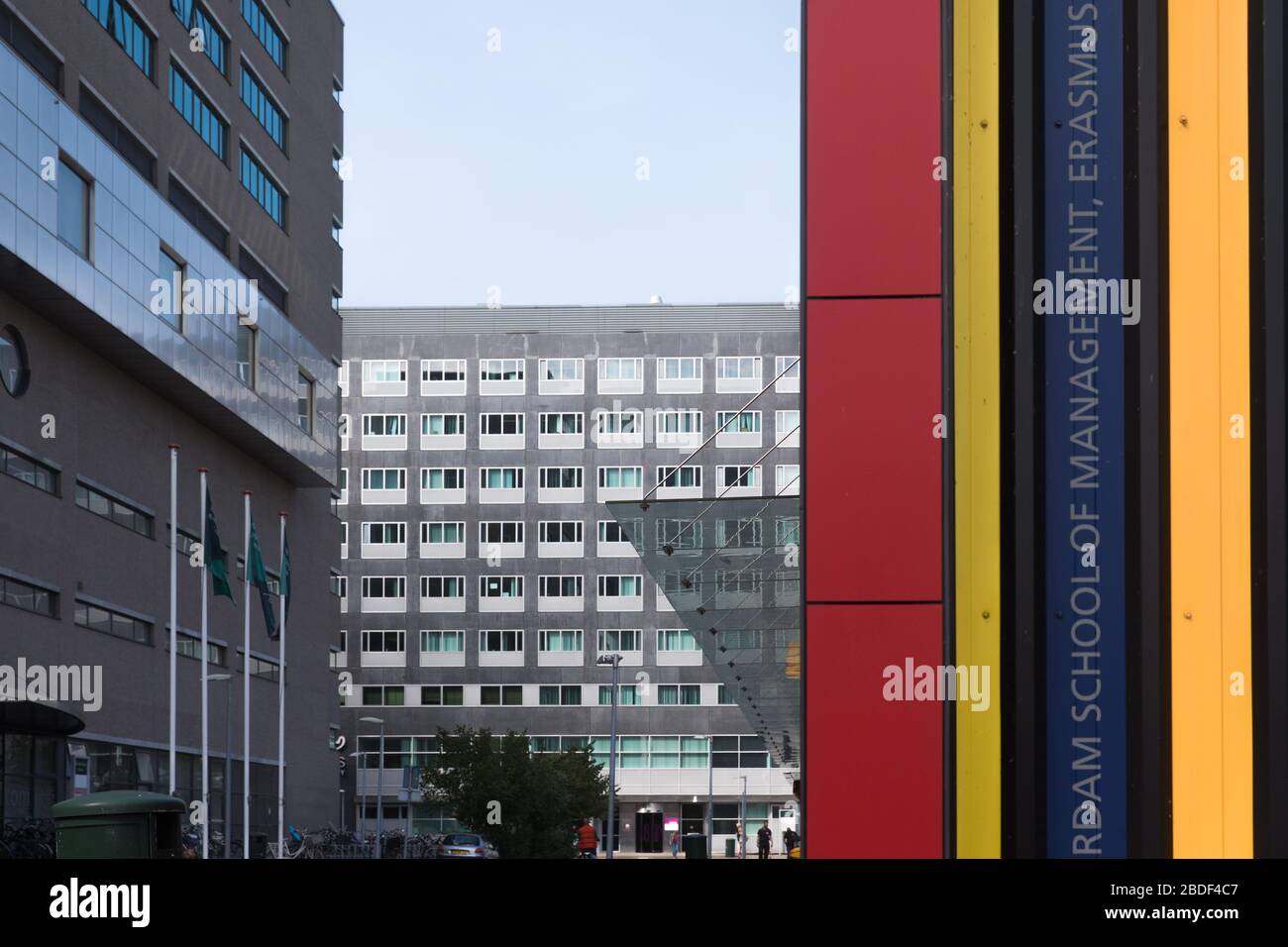 Erasmus University Rotterdam campus Stock Photo - Alamy