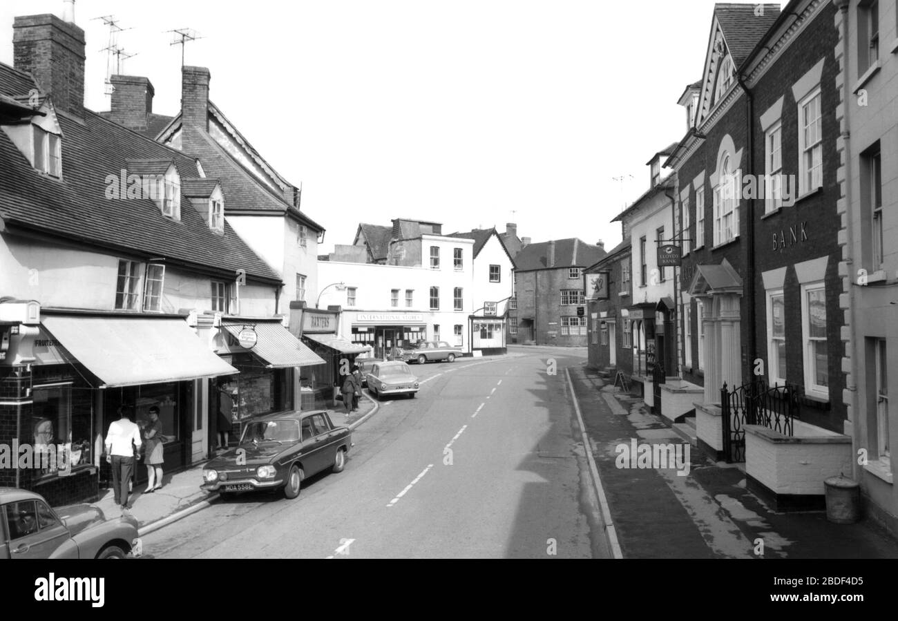 Newent, Broad Street c1965 Stock Photo - Alamy