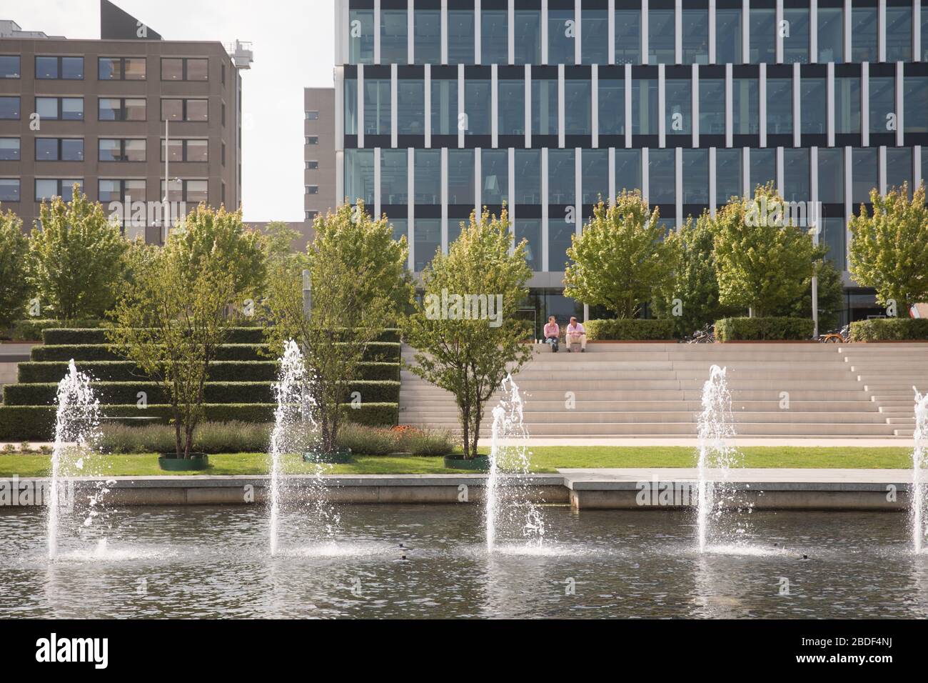 Erasmus University Rotterdam campus Stock Photo - Alamy