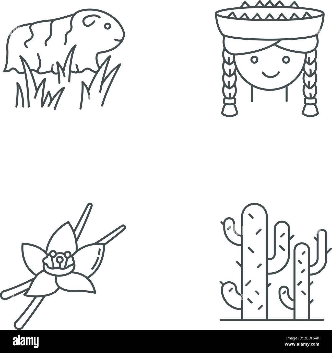 Montera hat peru Stock Vector Images - Alamy